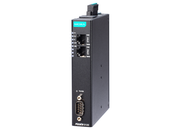 Moxa MGate 5135 1-port Modbus RTU/ASCII/TCP-to-EtherNet - Hatteland ...