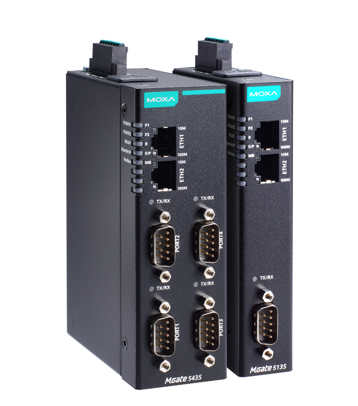 Moxa MGate 5435 4-port Modbus RTU/ASCII/TCP-to-EtherNet - Hatteland Technology - Finland