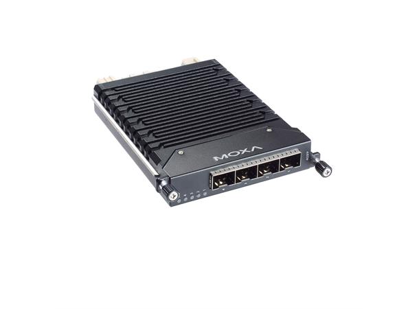 Moxa LM-7000H-4GSFP Giga Ethernet module for PT-G7728/G7828 - Hatteland ...